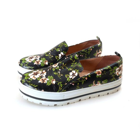 Halogen | Shoes | Halogen Womens Sz 8 M Teagan Platform Dark Floral ...